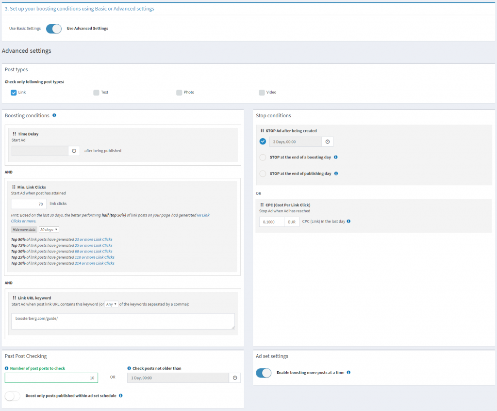 How to Run a Conversion Campaign with Boosterberg?